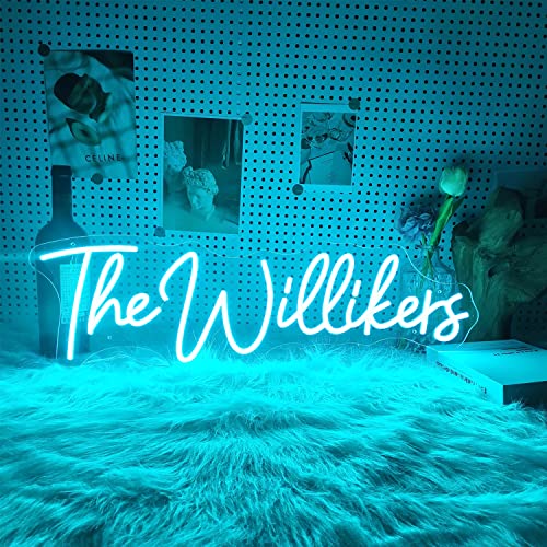Custom Neon Signs, Remote Control Neon Lights Signs for Wall Decor Personalized Neon Light for Halloween, Merry Christmas, Thanksgiving Day, Happy New Year, Large Neon Sign for Birthday Party Bar Game Room Logo