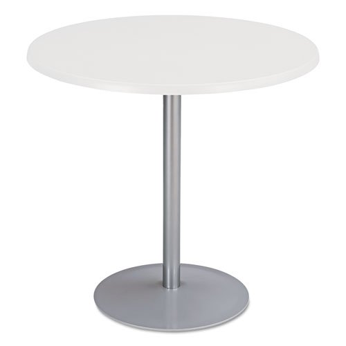 Safco Products 2490SL Entourage Table Base (Top Sold Separately), Silver