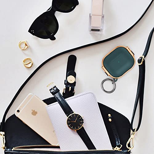 for Airpods Pro 2nd Case,Cover for airpod Pro2 TPU Material,with Electroplating Process,Shock-Proof and Drop-Proof Cover for Air pods Pro2 (Golden+Black)