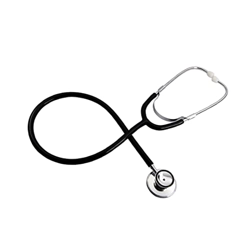 Ckuakiwu Double Head Stethoscope, Clinical Grade Stethoscopes Classic Dual Head Stethoscope with Instruction Manual (74cm/29in), Dual Head Stethoscope
