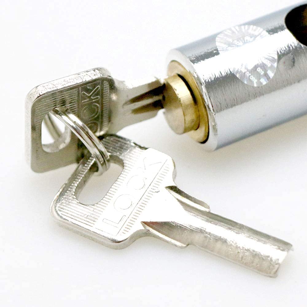 Bicycle Chain Lock, Portable Bicycle Anti-Theft Lock, Mountain Bike Lock, Electric Bike Lock, Motorcycle Lock, 90Cm