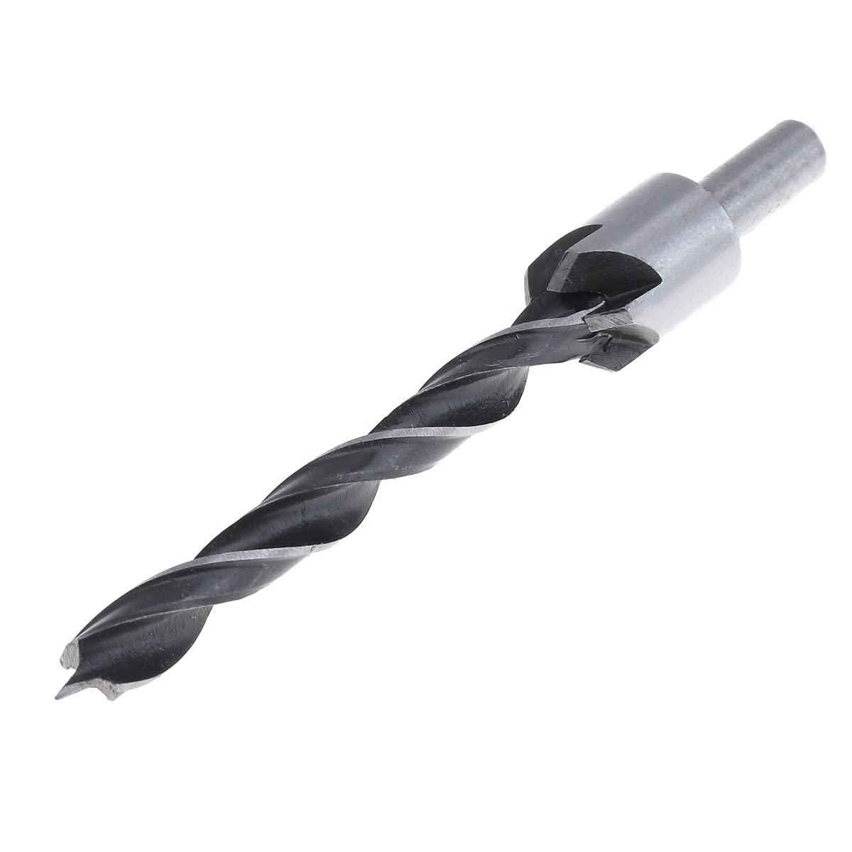 CLAHJQX Countersink Drill Bit Set, 7pcs 3-10mm HSS 5 Flute Round Handle Woodworking Chamfer Woodworking Drill Hole Drilling