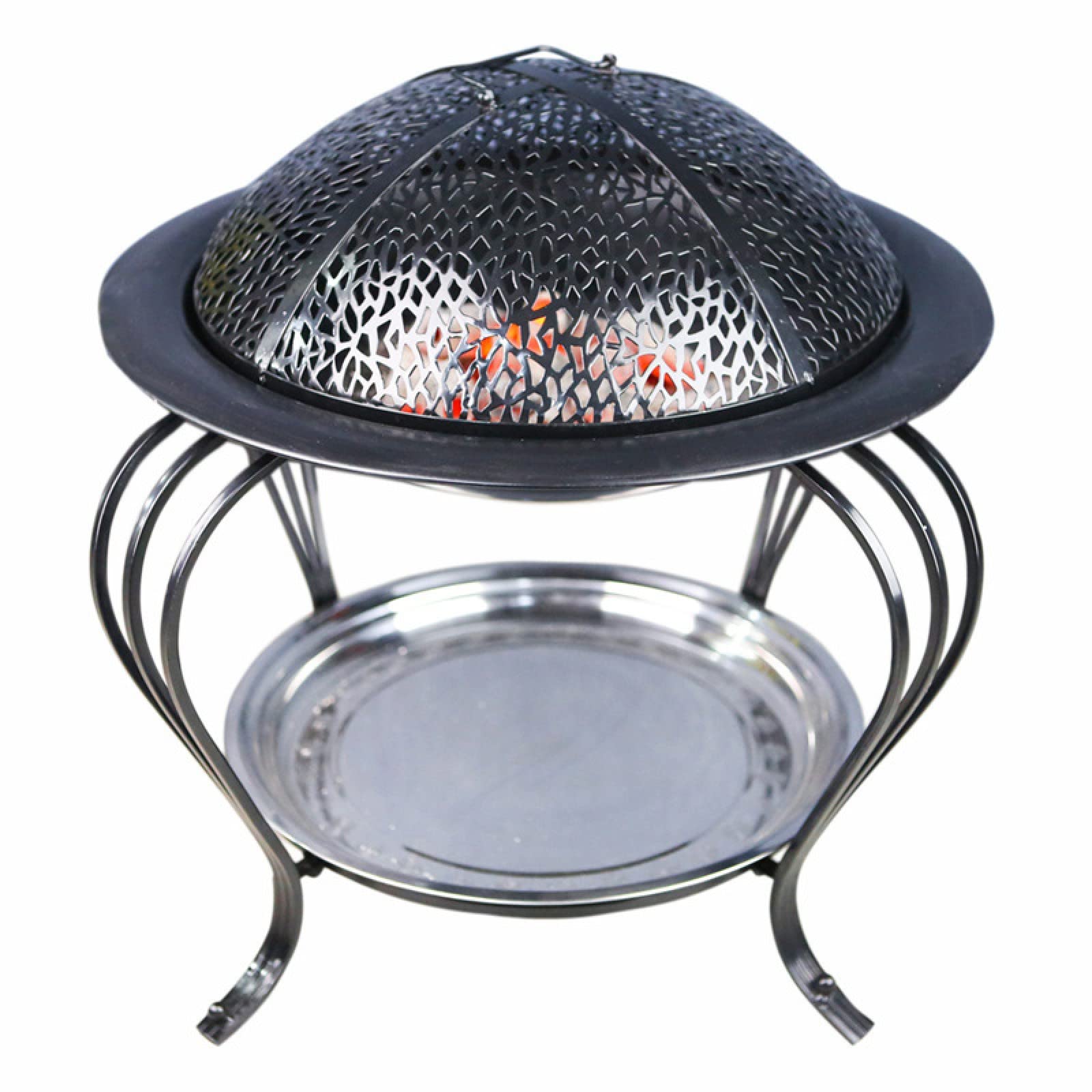 CENALIN Indoor Outdoor Carbon Basin Carbon Furnace Household Furnace Ten War BBQ Carbon Stove Charcoal Fire Basin Roasters([Large Full Set])