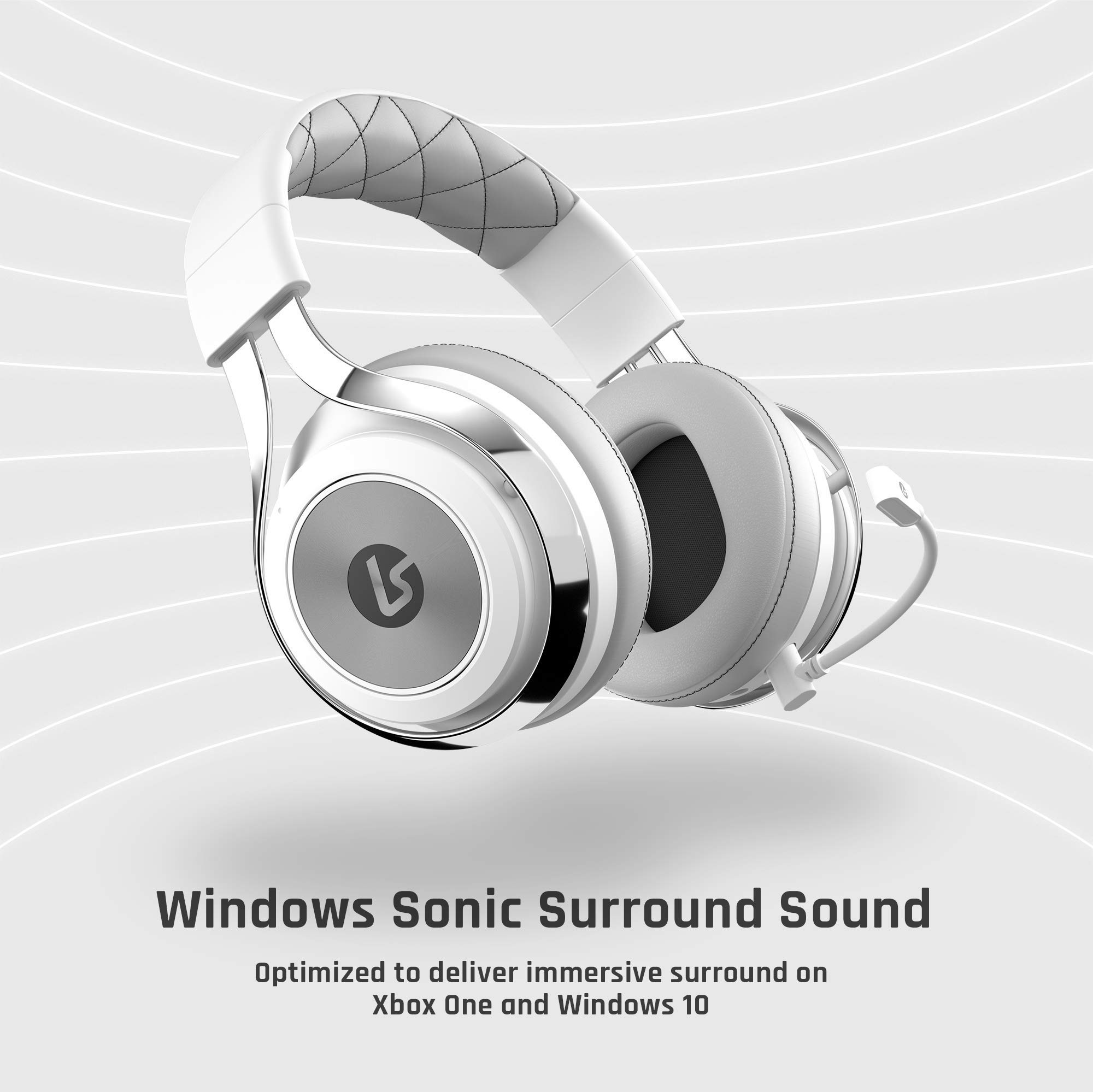 LucidSound LS50X Wireless Gaming Headset for Xbox One with Bluetooth Snoop Dogg (White) - Xbox One (LS50XSDW)
