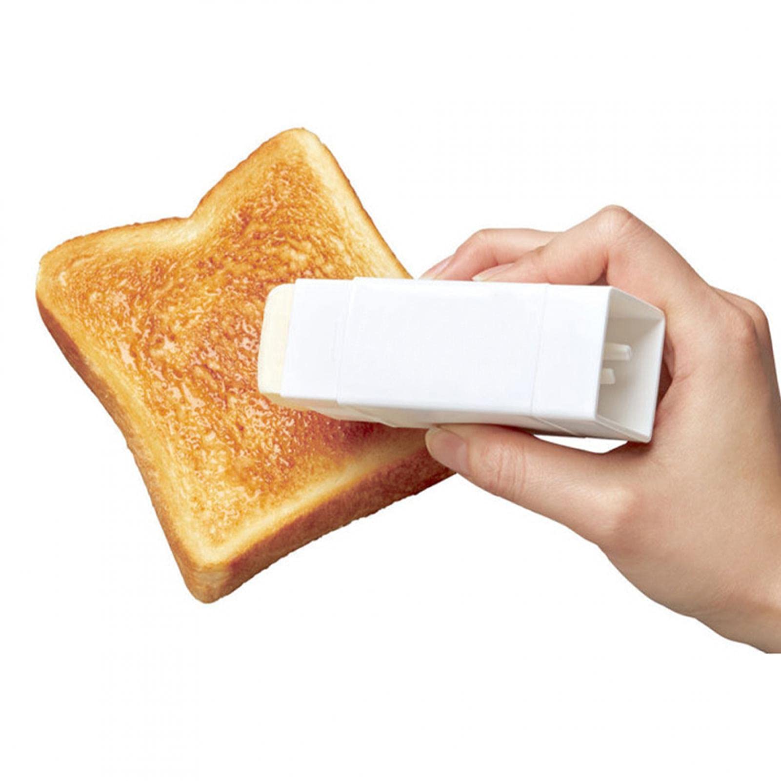 Butter Spreader Dispenser,Butter Stick Holder Spreader Rotating Butter Dish Dispenser with Lid,Butter Evenly On Pancakes, Waffles, Bagels, and Toast Dispenser Ensures Freshness