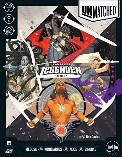 IELLO Unmatched - Battle of Legends, Tactics Game