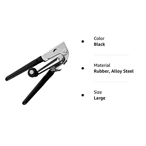 Commercial Oneida Easy Crank Can Opener Heavy Duty - Ergonomic Design