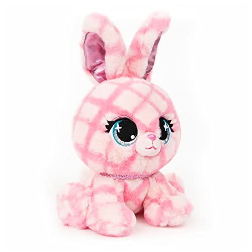 GUND P.Lushes Designer Fashion Pets Trixie Karrats Premium Bunny Stuffed Animal, Pink and Purple, 6โ