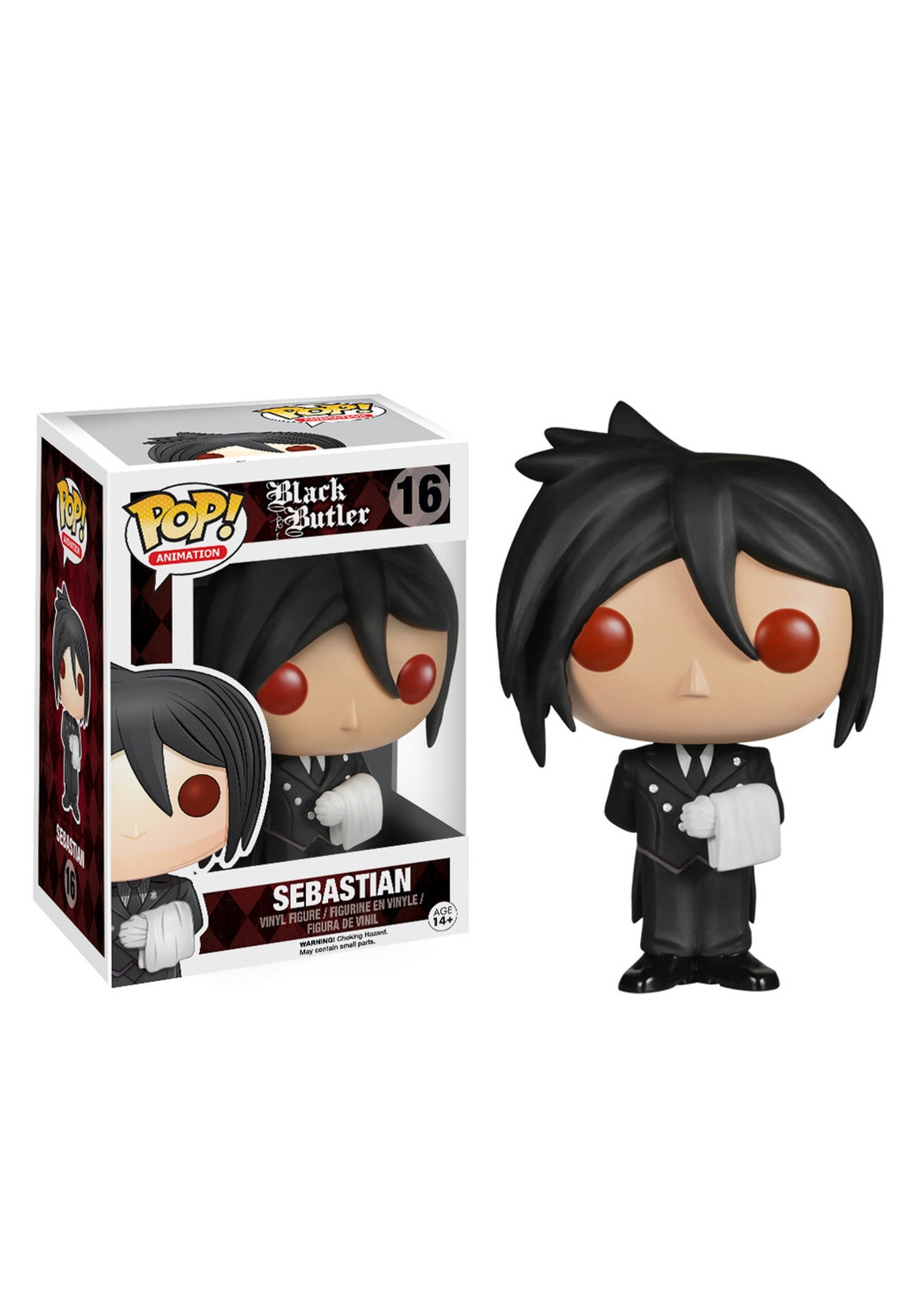FunKo POP Anime: Black Butler - Sebastian Toy Figure