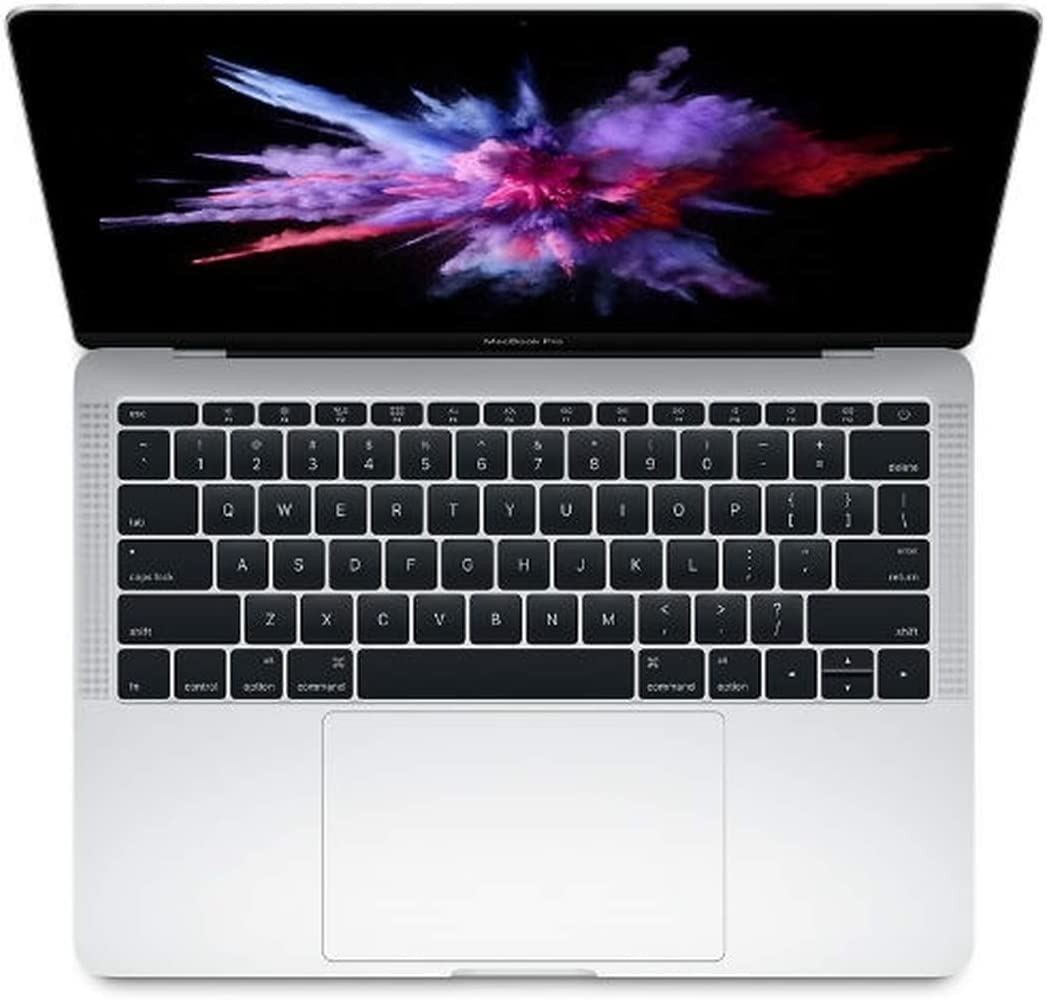 Apple 2017 MacBook Pro with 2.5GHz Intel Core i7 (13 inch, 16GB RAM, 128GB SSD) Silver (Renewed)