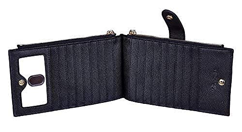 Travelambo Womens Multi Card Case Wallet & Front Pocket Minimalist Leather Slim Wallet