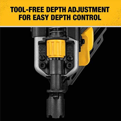 DEWALT 20V MAX* Framing Nailer, 21-Degree, Plastic Collated, Tool Only (DCN21PLB)