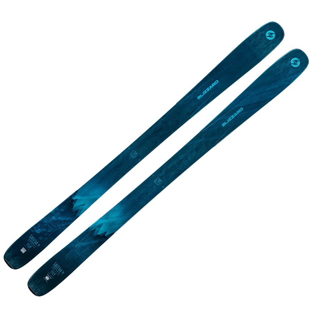 Blizzard 8A007200001 Women's Sheeva 9 All-Mountain Freeride Teal Skis, 157