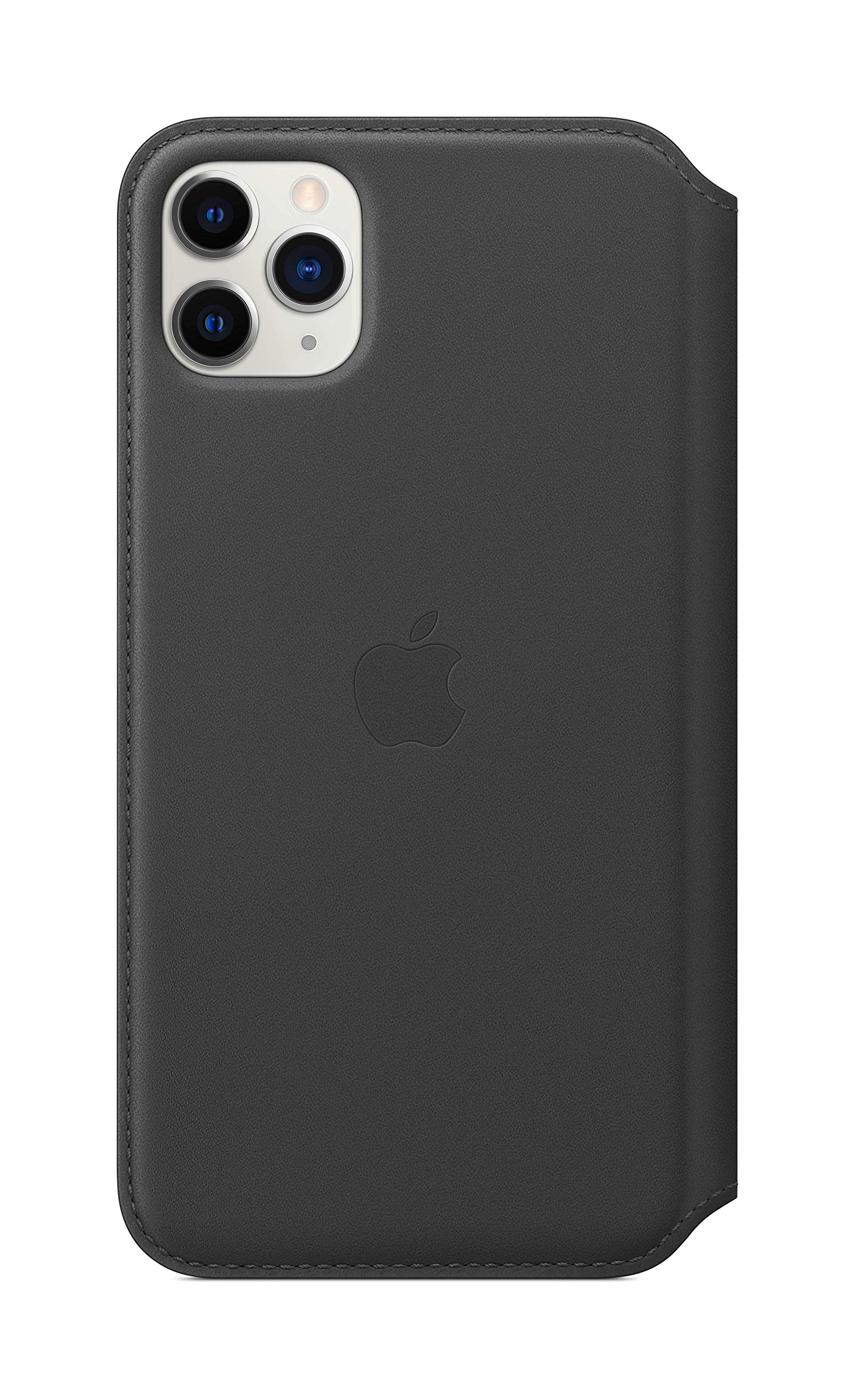 Apple Leather Folio Case for iPhone 11 Pro Max - Black, Slim Fit & Wireless