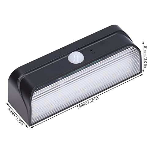 LED Outdoor Lights, IP65 Waterproof Body Induction LED Wall Light Energy Saving Highly Durable Heat Resistant for Garden for Corridor for Home