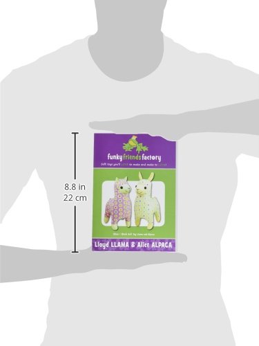 FUNKY FRIENDS FACTORY Lloyd Llama & Alice Alpaca Sewing Pattern