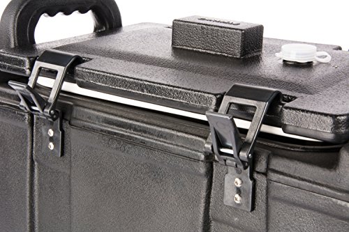 Carlisle FoodService Products Cateraide Insulated Beverage Dispenser with Handles for Catering, Events, Kitchens, And Restaurants, Plastic, 5 Gallons, Black