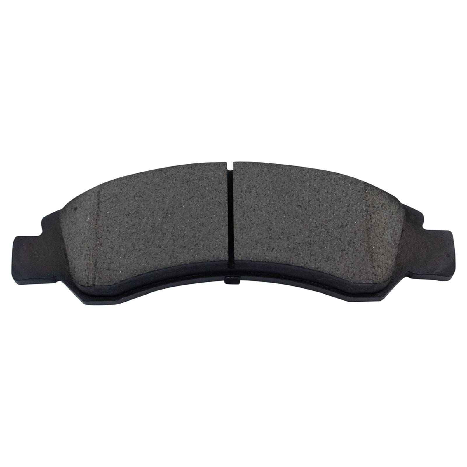 TRQ Front & Rear Brake Pad & Rotor Kit Premium G-Coated Performance Ceramic Slotted X Drilled Compatible with 15-20 Cadillac 14-20 Chevrolet GMC