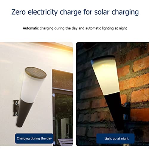LED Solar Light Outdoor Garden Waterproof Wall Lamp Corridor Decorative Atmosphere Light for Home Garden Courtyard