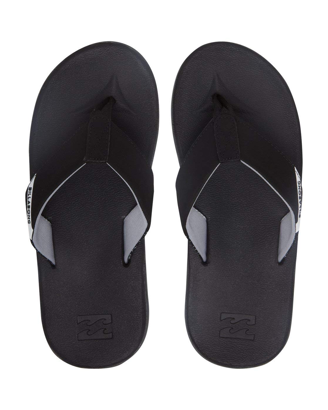 Billabong Men's Venture Sandal Flip-Flop, Black, 9 Regular US