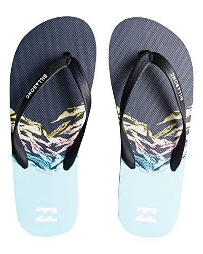 Billabong Men's Open Toe Flip Flop ~ Tides T-Street Blue