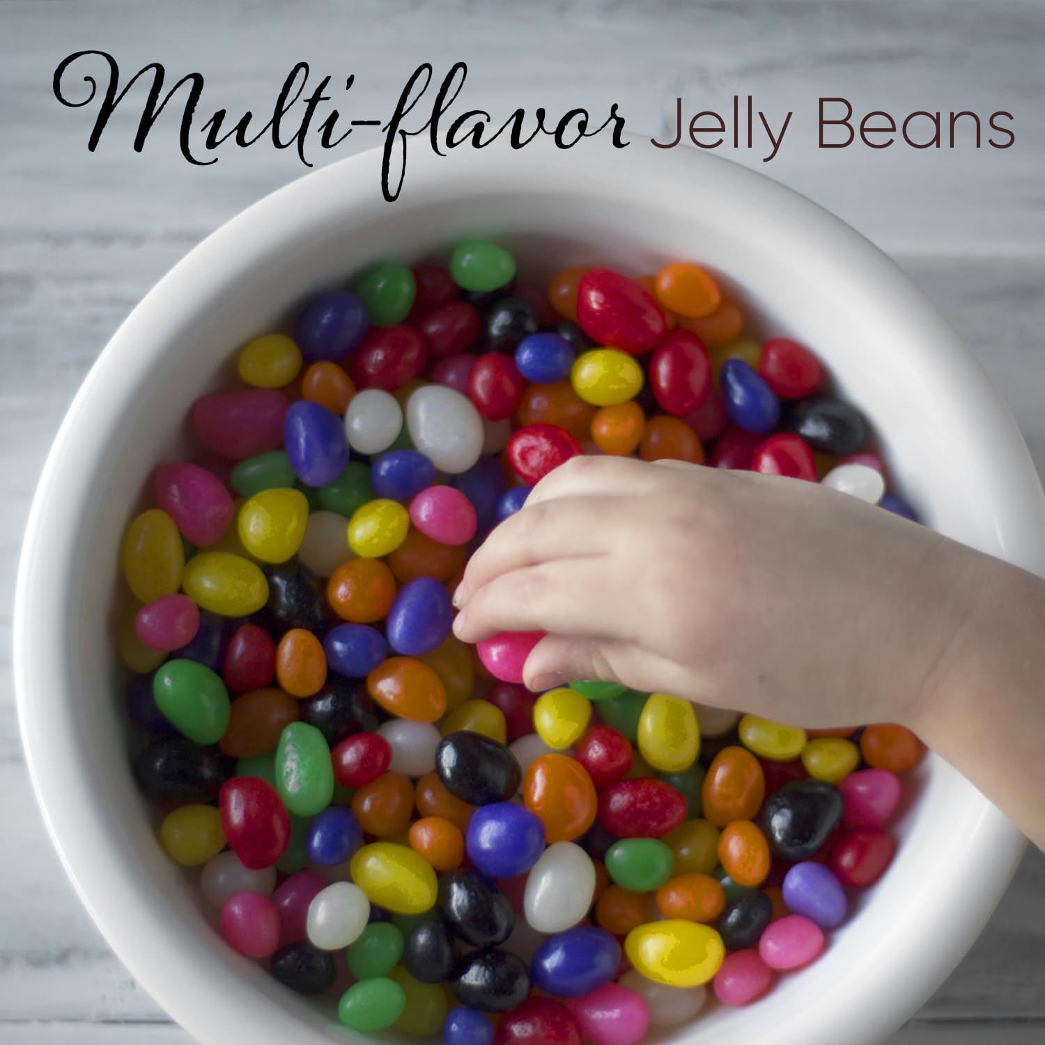 Brachs Classic Jelly Beans Halloween Candy - 1 Pound Bulk Bag Of Jelly Beans Candy - Perfect For Parties, Gifts, and Everyday Snacking