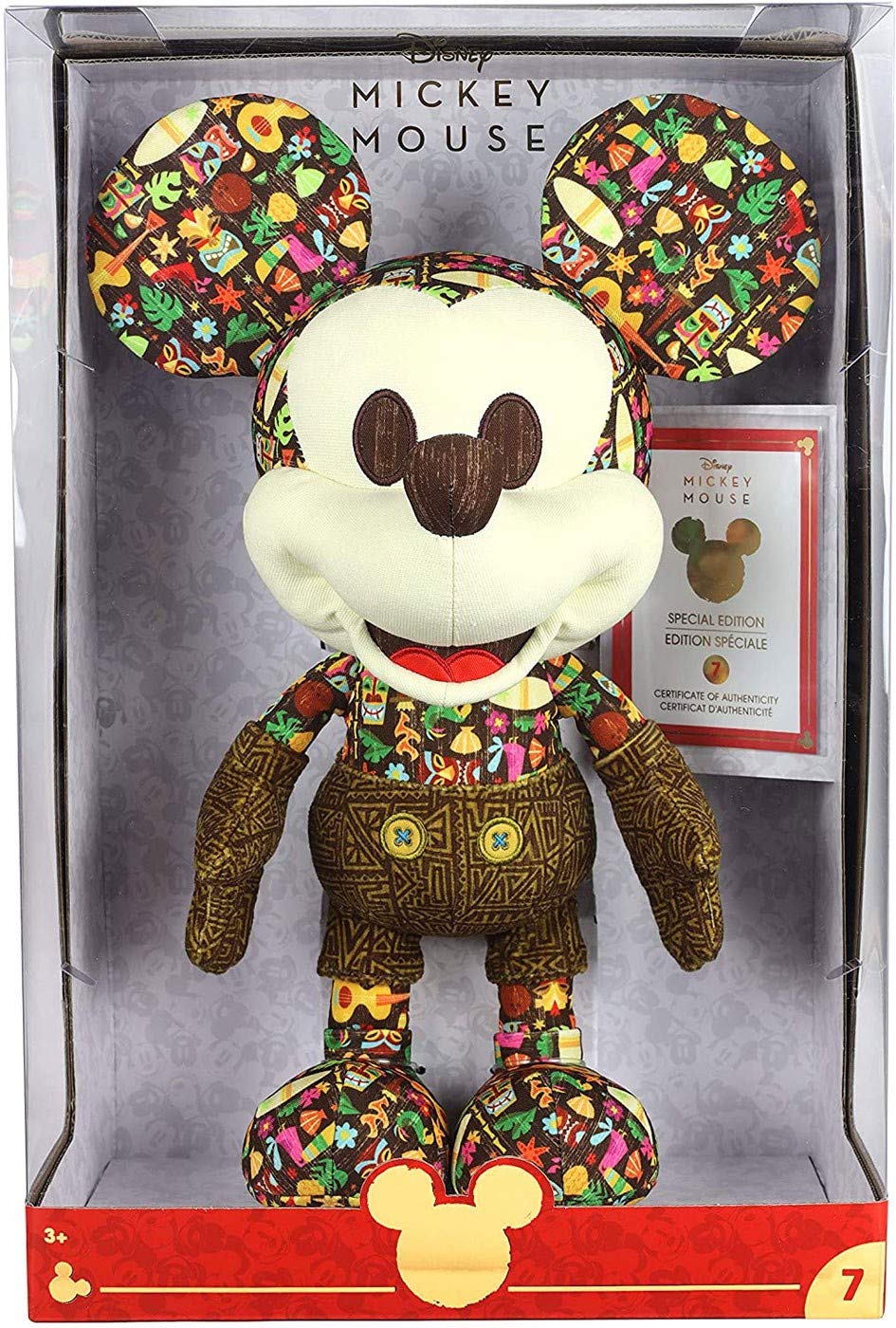 Limited-Edition Disney Tiki Mickey Mouse Plush