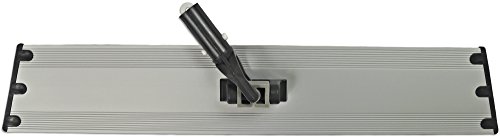 CleanAide Flat Mop Plate Frame, Aluminum, Gray, 18 Inches
