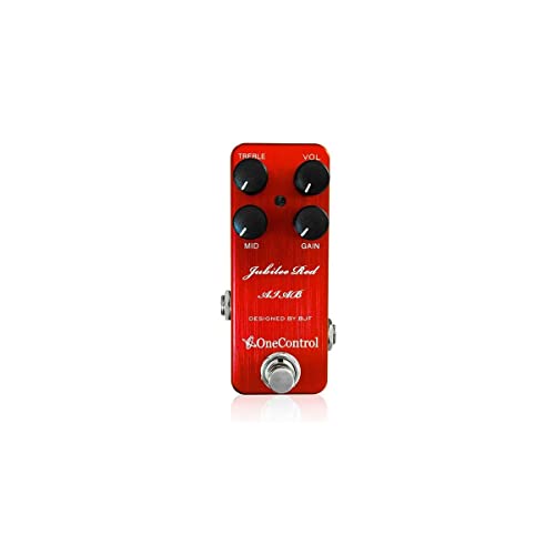 BJF Series FX Jubilee Red Amp-In-A-Box Distortion Pedal
