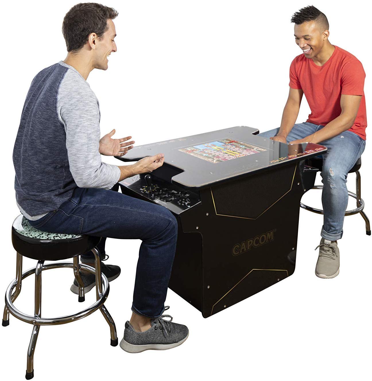 ARCADE1UP Head2Head Tabletop Game (Street Fighter, Black Limited Edition)