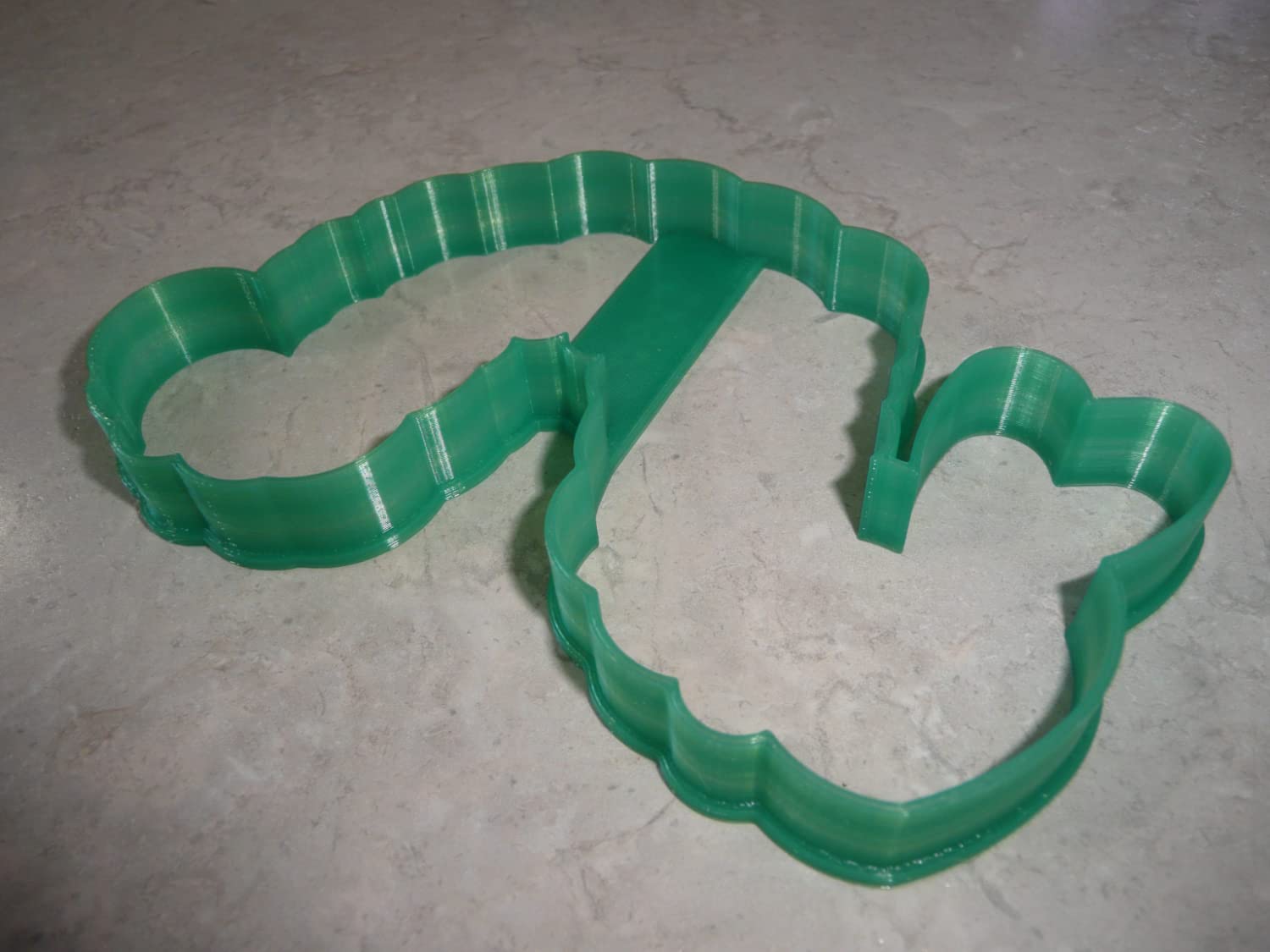 CATERPILLAR INSECT INCH WORM OUTLINE COOKIE CUTTER MADE IN USA PR4643
