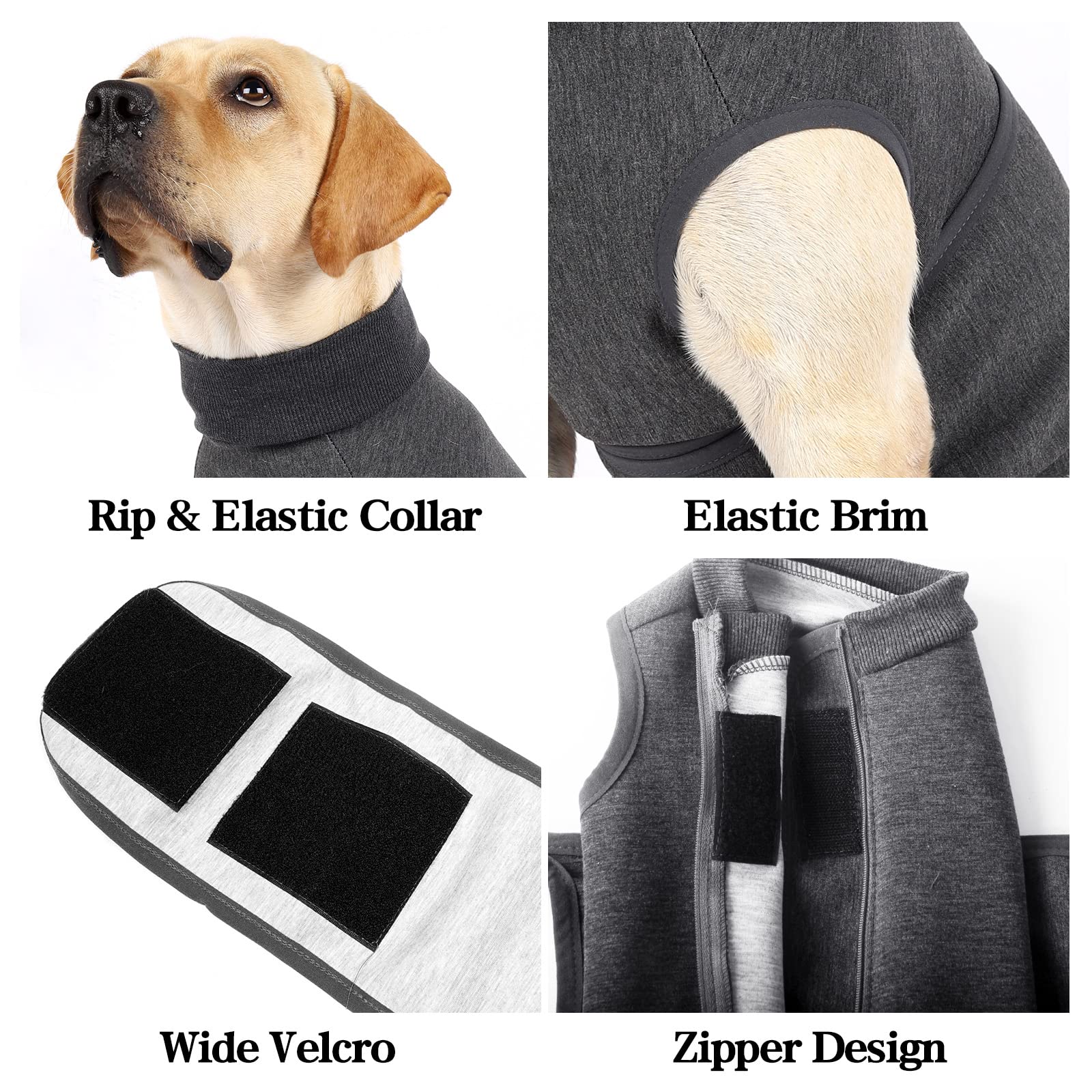DDFS Comfort Cat Anxiety Relief Coat Warm Clothes Anti-Scare Emotional Calming Clothes