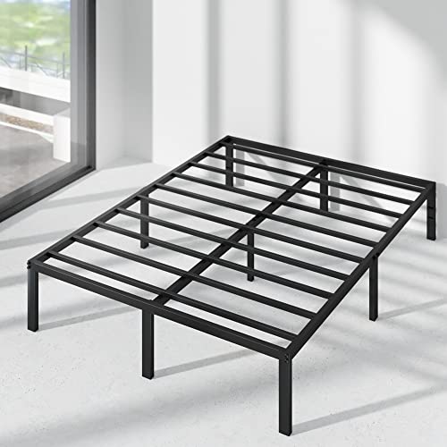 ZINUS Yelena 14 Inch Metal Platform Bed Frame / Steel Slat Support / No Box Spring Needed / Easy Assembly, Queen