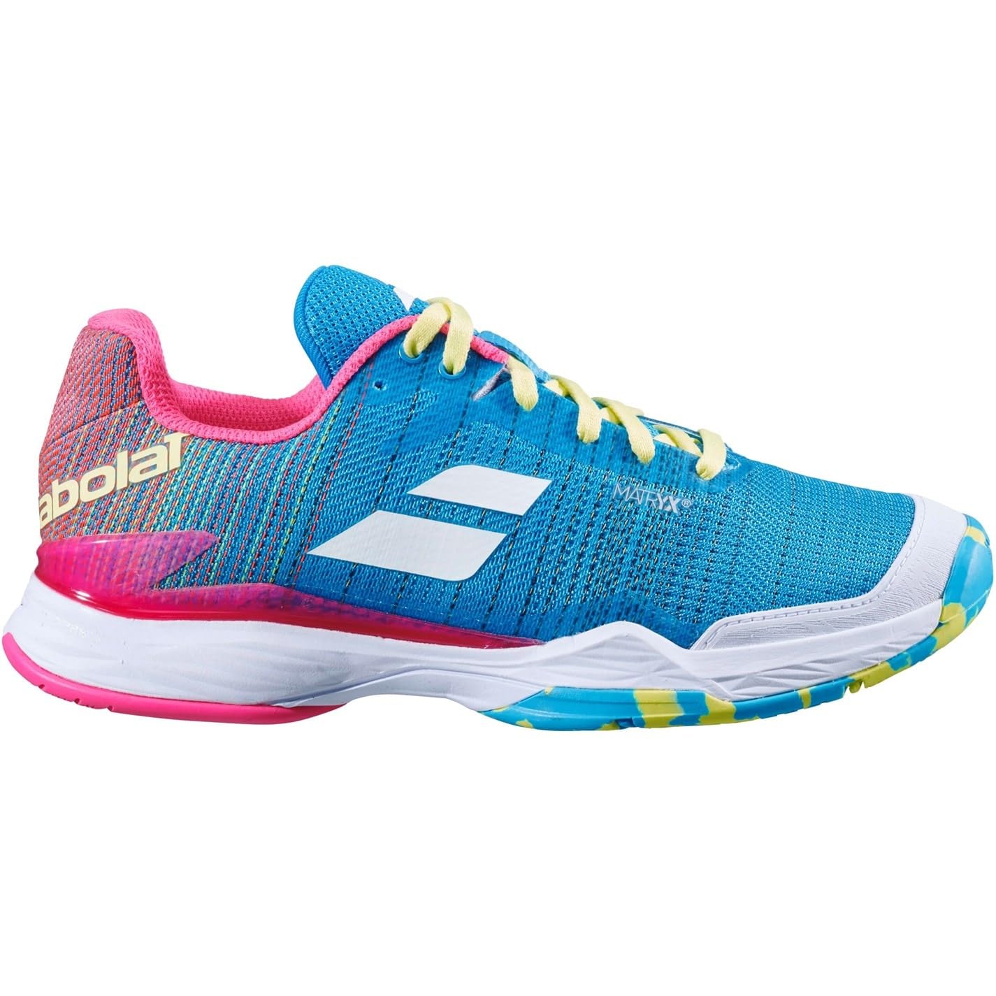 Babolat Jet Mach II All Court Womens Tennis Shoe - Capri Breeze/Pink - Size 6.5