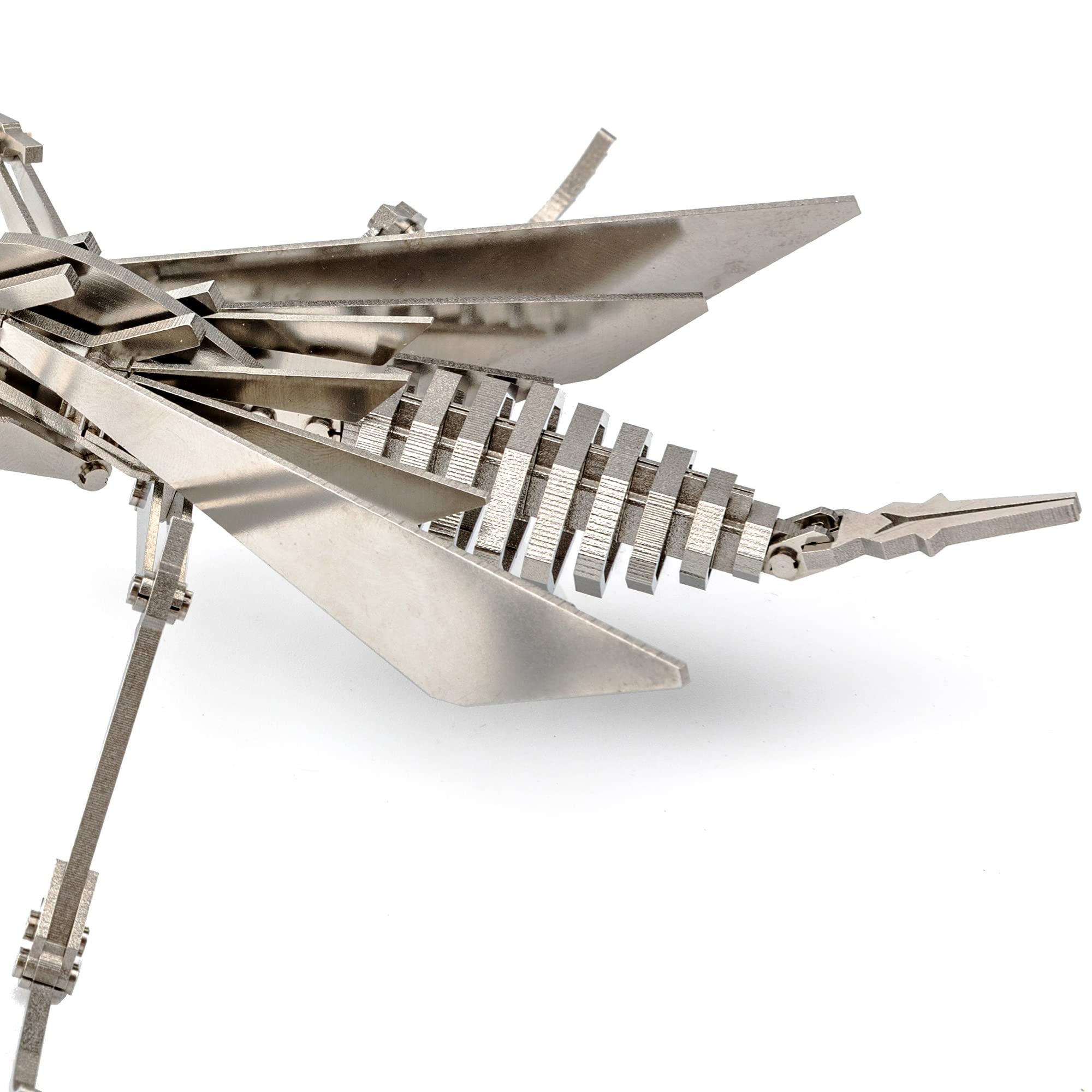 Madsteel Insect Mantis Exhilarating 3D Metal Model Puzzle Kit for Adults β Exquisite Brain Building Miniature Toy, Stainless Steel Assembly for Mindful Relaxation and Fun (Non-Finished Model)