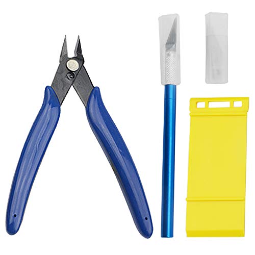 Bigstone 13 PCS Gundam Model Tools Kit Hobby Building Tools Set for Cars, Airplanes, Buildings, Gundam, Robots Models Building Repairing and Fixing ext.