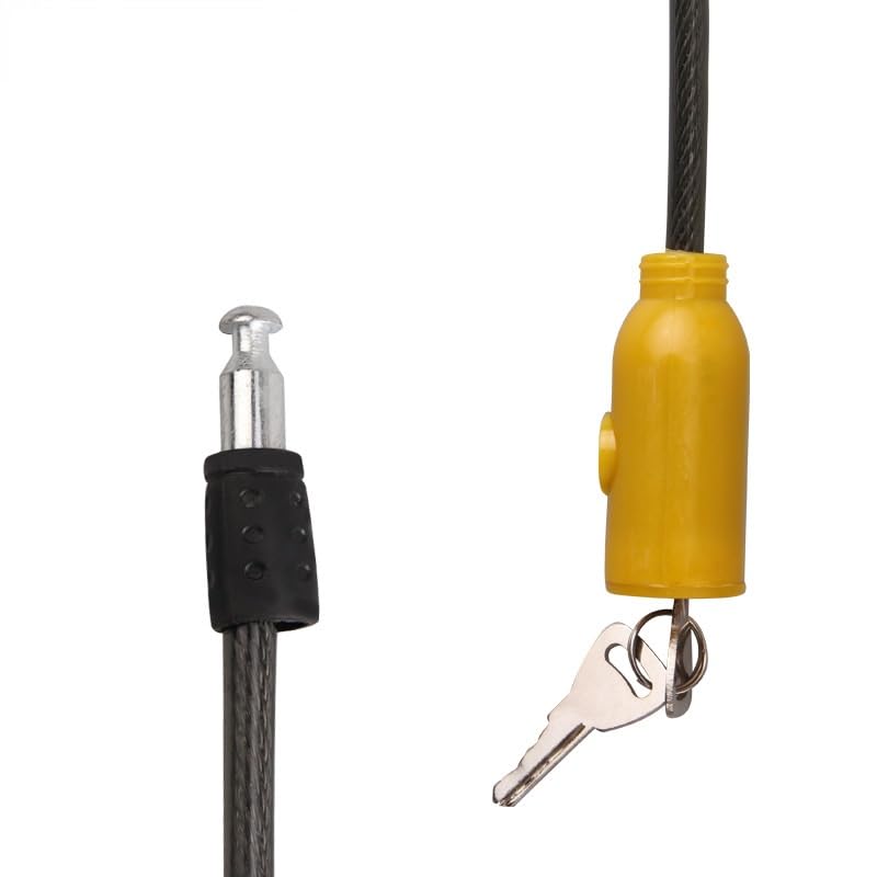 Bike Lock Cable Locks, Safety Wire Locks for Bicycles, Electric Scooters, Anti-Theft Safety Bicycle Locks Bicycle Lock (Color : Red)