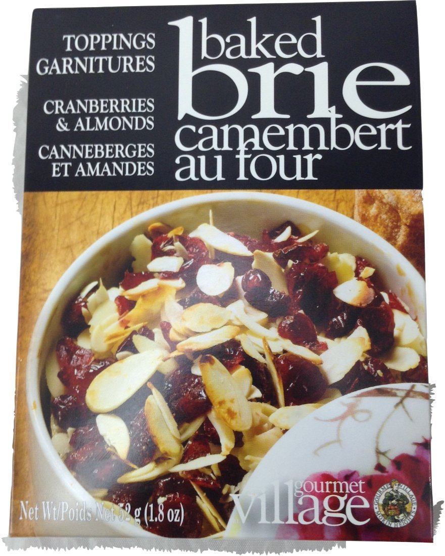 Gourmet du Village Baked Brie Topping Mix - Cranberries & Almonds, 1.8oz
