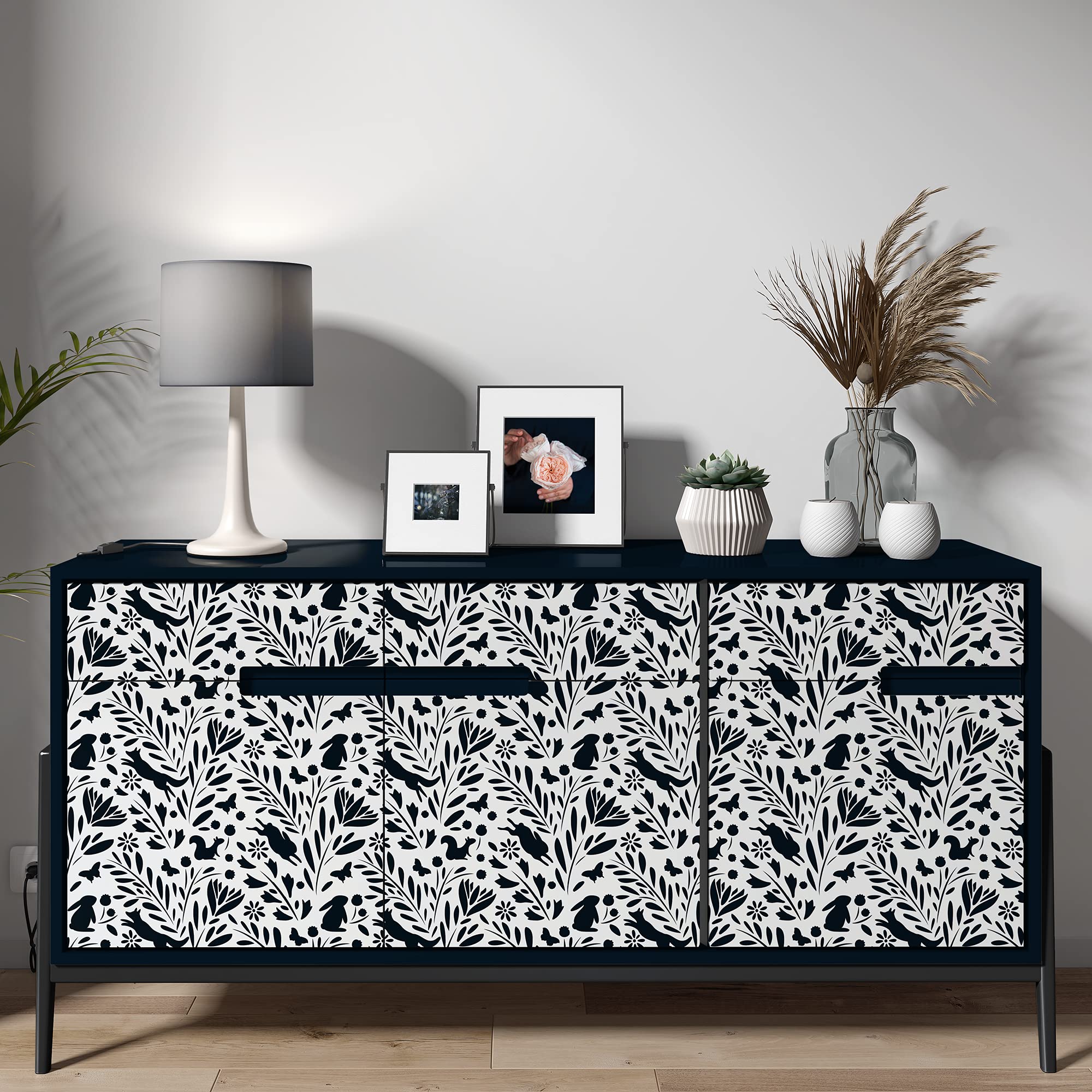 Forest Pattern Wall Stencil - Wall Stencil, Stencil Designs, Stencil for Painting, Wall Stencils - Decorate with Wall Stencils
