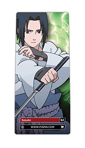 FiGPiN Naruto Shippude: Sasuke - Collectible Pin with Premium Display Case