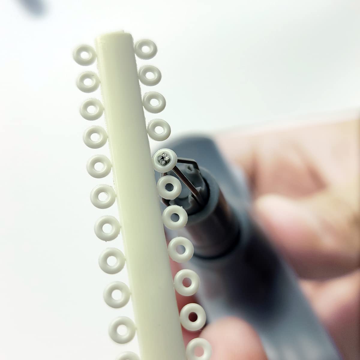 Braces Rubber Band, Ligas Para Brackets Ortodoncia, Braces Rubber Band Tool, braces kit Including Orthodontic Ligature Tool and Ring Rubber Bands