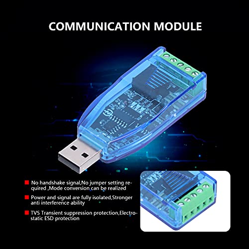 Communication Module, Electrostatic ESD Protection Without Any Handshake Signals Pass Through Module for Automatically Identify Data Transmission