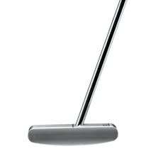 Bell TW-450 Two-Way Toe Balance Jumbo Oversize CNC Milled Golf Putter + Winn Dri-Tac Dark Gray Jumbo Grip (Ambidextrous, 32)