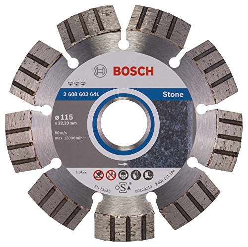 Bosch 2608602641 115Mm Diamond Cutting Disc Best for Stone