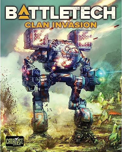 BattleTech: Clan Invasion Box Set Expansion - Sprawling Sci-Fi Board Game Warfare in the BattleTech Universe By Catalyst Game Labs