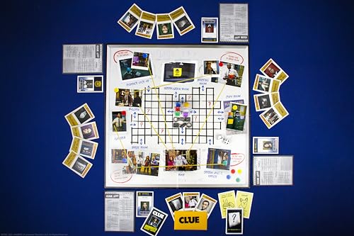 USAOPOLY CLUE Brooklyn Nine-Nine | Collectible Clue Board Game Featuring Comedy TV Show | Officially-Licensed Game About Brooklyn's 99th Precinct | Familiar Locations and Iconic Moments