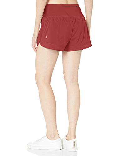 C9 Champion Women's 3.5" Knit Premium Running Shorts, Rock Brick Red, Large