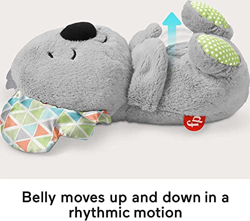 Fisher-Price Sound Machine Soothe 'n Snuggle Koala Plush Baby Toy with Rhythmic Motion and Customizable Lights Music & Timers