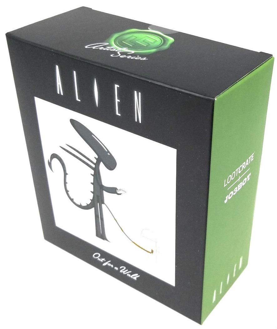 Loot Crate Alien Out for A Walk Jo3bot Artist Series Collectible Figure