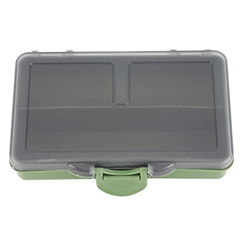Carp Fishing Tackle Box, Fishing Tackle Accessories Convenient Mini Storage Box Lightweight for Bait(2 Cells)